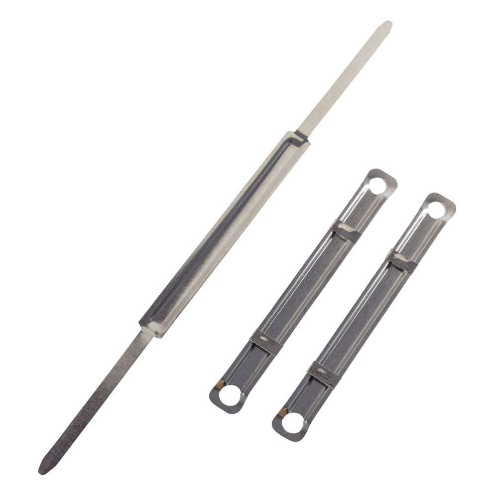 GRAMPO TRILHO 80MM METAL CX/50 UND JOCAR OFFICE